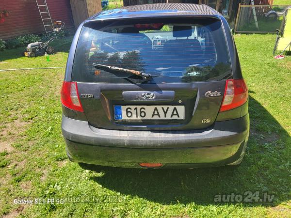 Grey Hyundai Getz 2006 in Tartu, with an engine capacity of 1.50 L and mileage of 182 thousand km for 500 €, photo 9 on AUTOMOTO.COM.LV