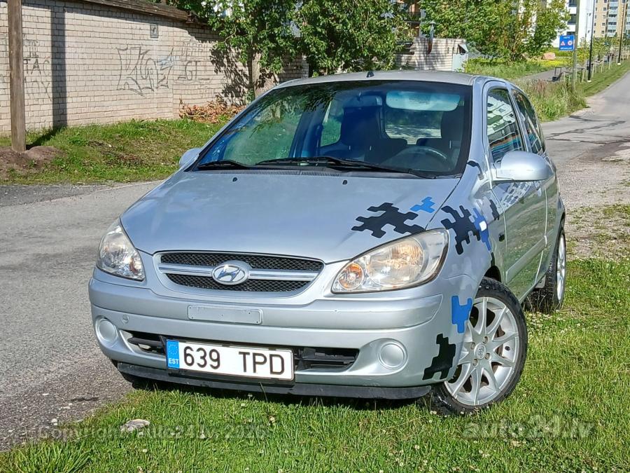 Серый Хендай Гетц 2006 в Тарту, объемом двигателя 1.50 л и пробегом 81 тыс. км за 1999 €, фото 1 на AUTOMOTO.COM.LV