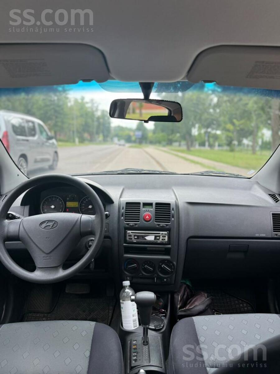 Pelēks Hyundai Getz 2006 Daugavpils, ar dzinēja tilpumu 1.40 L un nobraukumu 144 tūkst. km par 1700 €, foto 8 vietnē AUTOMOTO.COM.LV