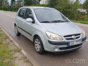 Pelēks Hyundai Getz 2006 Rīga, ar dzinēja tilpumu 1.40 L un nobraukumu 160 tūkst. km par 500 €, foto  vietnē AUTOMOTO.COM.LV