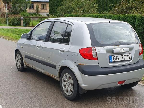 Серый Хендай Гетц 2006 в Рига, объемом двигателя 1.40 л и пробегом 160 тыс. км за 500 €, фото 4 на AUTOMOTO.COM.LV