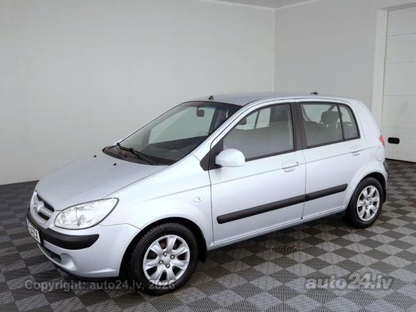 Grey Hyundai Getz 2007 in Tallinn, with an engine capacity of 1.40 L and mileage of 159 thousand km for 699 €, photo 2 on AUTOMOTO.COM.LV