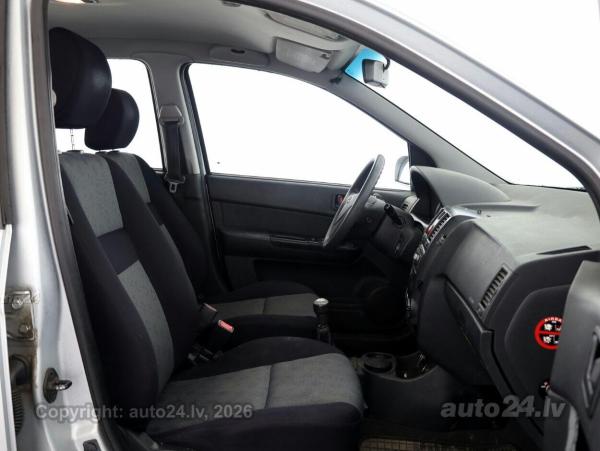 Grey Hyundai Getz 2007 in Tallinn, with an engine capacity of 1.40 L and mileage of 159 thousand km for 699 €, photo 6 on AUTOMOTO.COM.LV