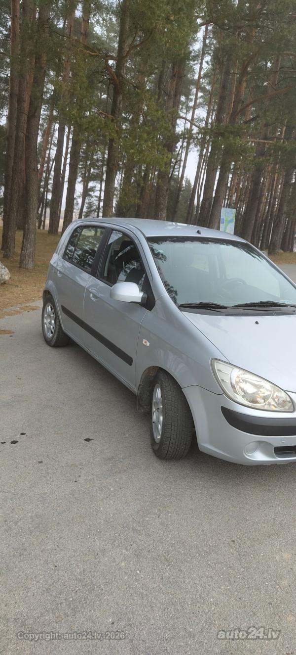 Grey Hyundai Getz 2007 in Tallinn, with an engine capacity of 1.40 L and mileage of 243 thousand km for 1200 €, photo 3 on AUTOMOTO.COM.LV
