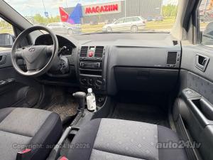 Pelēks Hyundai Getz 2007 Rapla, ar dzinēja tilpumu 1.40 L un nobraukumu 263 tūkst. km par 999 €, foto 12 vietnē AUTOMOTO.COM.LV