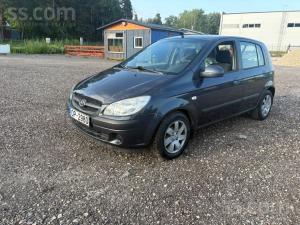 Grey Hyundai Getz 2007 in Riga, with an engine capacity of 1.40 L and mileage of 171 thousand km for 750 €, photo  on AUTOMOTO.COM.LV