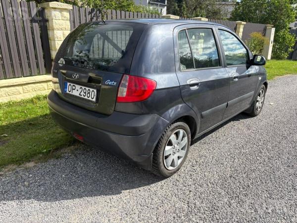 Pelēks Hyundai Getz 2007 Rīga, ar dzinēja tilpumu 1.40 L un nobraukumu 171 tūkst. km par 1450 €, foto 3 vietnē AUTOMOTO.COM.LV
