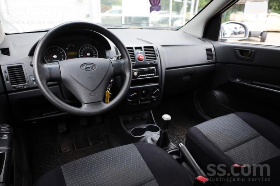 Pelēks Hyundai Getz 2007 Rīga, ar dzinēja tilpumu 1.40 L un nobraukumu 0 tūkst. km par 995 €, foto 6 vietnē AUTOMOTO.COM.LV