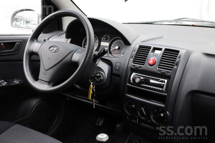 Pelēks Hyundai Getz 2007 Rīga, ar dzinēja tilpumu 1.40 L un nobraukumu 0 tūkst. km par 995 €, foto 10 vietnē AUTOMOTO.COM.LV