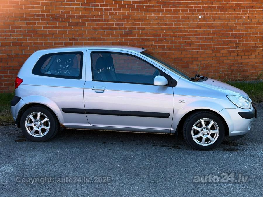 Grey Hyundai Getz 2007 in Tallinn, with an engine capacity of 1.40 L and mileage of 194 thousand km for 950 €, photo 3 on AUTOMOTO.COM.LV