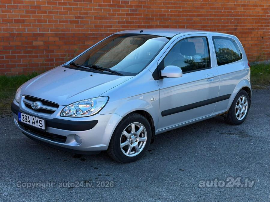Grey Hyundai Getz 2007 in Tallinn, with an engine capacity of 1.40 L and mileage of 194 thousand km for 950 €, photo 4 on AUTOMOTO.COM.LV