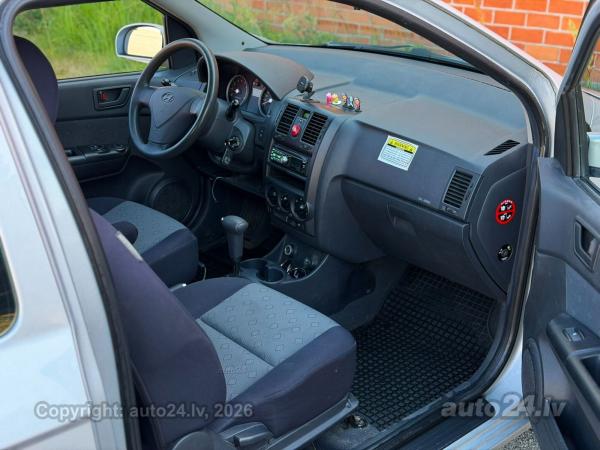 Grey Hyundai Getz 2007 in Tallinn, with an engine capacity of 1.40 L and mileage of 194 thousand km for 950 €, photo 7 on AUTOMOTO.COM.LV