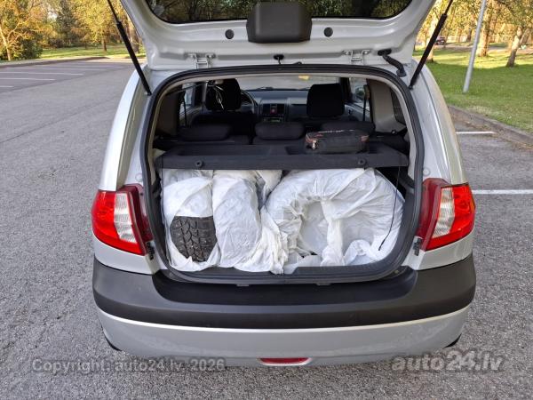 Grey Hyundai Getz 2008 in Tartu, with an engine capacity of 1.40 L and mileage of 127 thousand km for 1690 €, photo 7 on AUTOMOTO.COM.LV