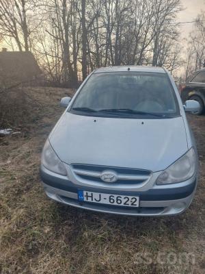Grey Hyundai Getz 2008 in Tukums, with an engine capacity of 1.40 L and mileage of 0 thousand km for 350 €, photo  on AUTOMOTO.COM.LV