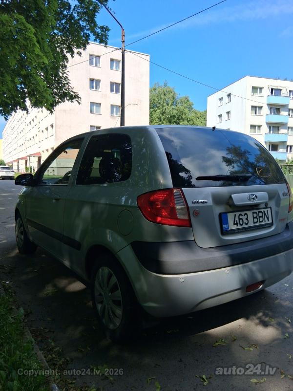 Grey Hyundai Getz 2008 in Tallinn, with an engine capacity of 1.40 L and mileage of 207 thousand km for 1200 €, photo 3 on AUTOMOTO.COM.LV