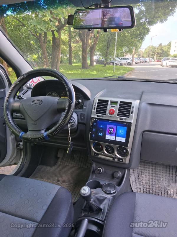 Grey Hyundai Getz 2008 in Tallinn, with an engine capacity of 1.40 L and mileage of 207 thousand km for 1200 €, photo 7 on AUTOMOTO.COM.LV