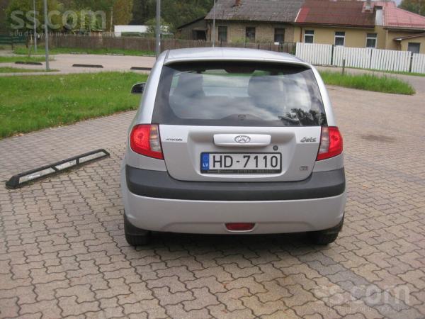 Pelēks Hyundai Getz 2008 Rīga, ar dzinēja tilpumu 1.50 L un nobraukumu 0 tūkst. km par 900 €, foto 7 vietnē AUTOMOTO.COM.LV