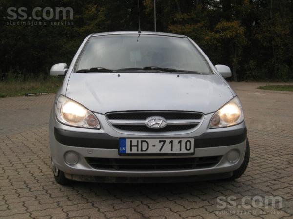 Grey Hyundai Getz 2008 in Riga, with an engine capacity of 1.50 L and mileage of 0 thousand km for 900 €, photo 4 on AUTOMOTO.COM.LV