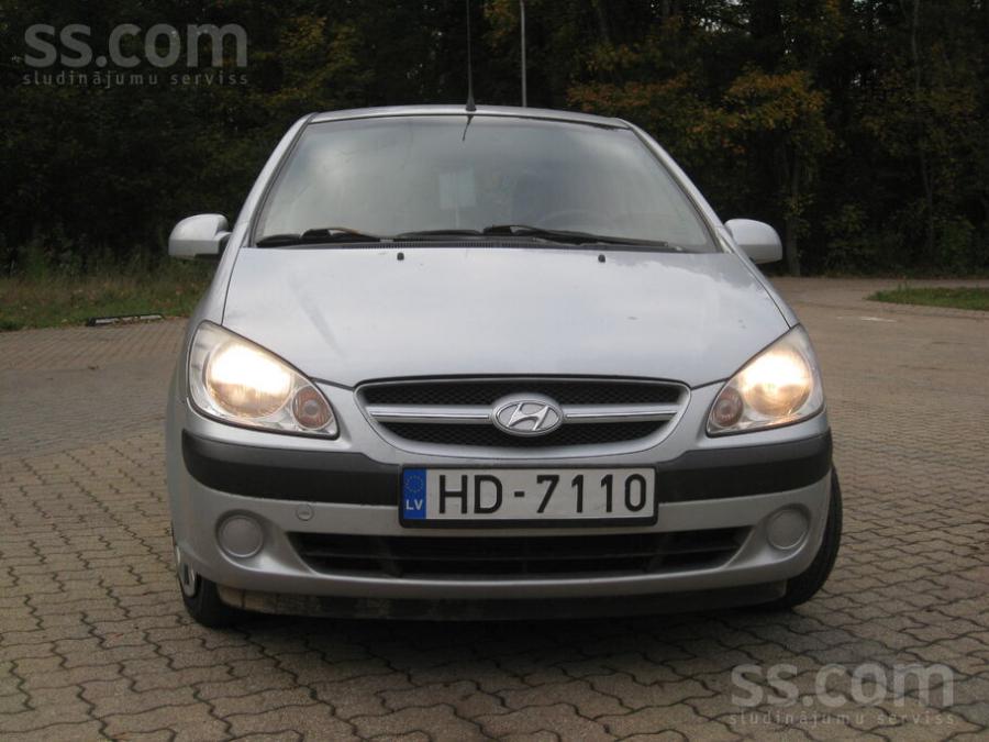 Grey Hyundai Getz 2008 in Riga, with an engine capacity of 1.50 L and mileage of 0 thousand km for 900 €, photo 4 on AUTOMOTO.COM.LV