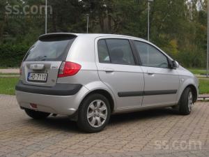 Grey Hyundai Getz 2008 in Riga, with an engine capacity of 1.50 L and mileage of 0 thousand km for 900 €, photo 5 on AUTOMOTO.COM.LV