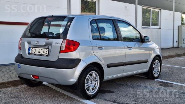 Pelēks Hyundai Getz 2007 Rīga, ar dzinēja tilpumu 1.40 L un nobraukumu 130 tūkst. km par 1600 €, foto 4 vietnē AUTOMOTO.COM.LV