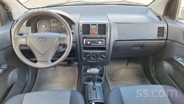 Pelēks Hyundai Getz 2007 Rīga, ar dzinēja tilpumu 1.40 L un nobraukumu 130 tūkst. km par 1600 €, foto 5 vietnē AUTOMOTO.COM.LV