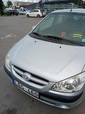 Pelēks Hyundai Getz 2008 Šauļi, ar dzinēja tilpumu 1.40 L un nobraukumu 156 tūkst. km par 640 €, foto 4 vietnē AUTOMOTO.COM.LV