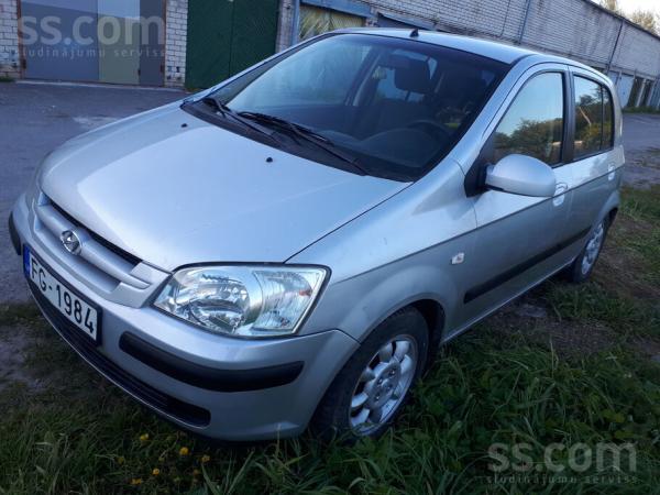 Hyundai Getz 2004 Rīga, ar dzinēja tilpumu 1.60 L un nobraukumu 167 tūkst. km par 1300 €, foto 1 vietnē AUTOMOTO.COM.LV