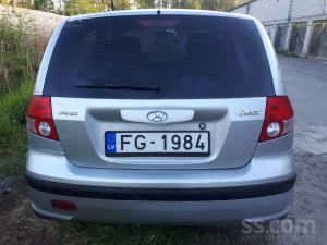 Hyundai Getz 2004 Rīga, ar dzinēja tilpumu 1.60 L un nobraukumu 167 tūkst. km par 1300 €, foto 2 vietnē AUTOMOTO.COM.LV