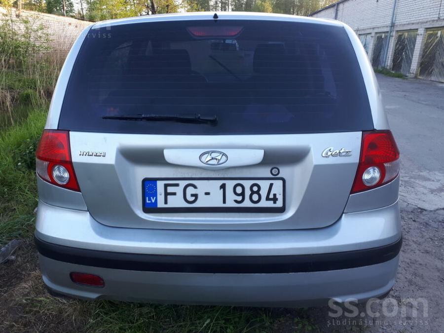 Hyundai Getz 2004 Rīga, ar dzinēja tilpumu 1.60 L un nobraukumu 167 tūkst. km par 1300 €, foto 2 vietnē AUTOMOTO.COM.LV