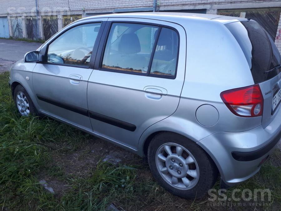 Hyundai Getz 2004 Rīga, ar dzinēja tilpumu 1.60 L un nobraukumu 167 tūkst. km par 1300 €, foto 3 vietnē AUTOMOTO.COM.LV