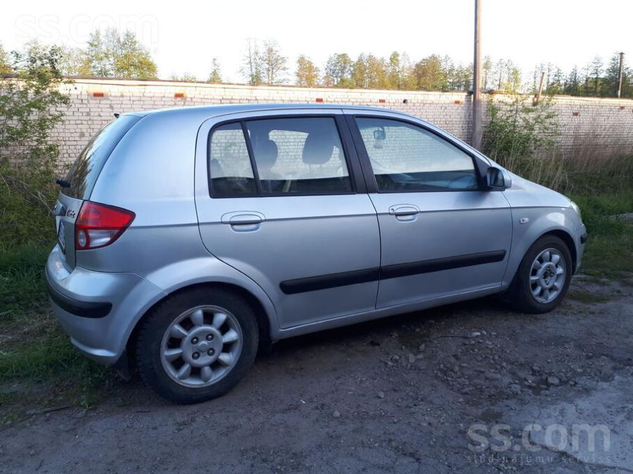 Hyundai Getz 2004 Rīga, ar dzinēja tilpumu 1.60 L un nobraukumu 167 tūkst. km par 1300 €, foto 4 vietnē AUTOMOTO.COM.LV