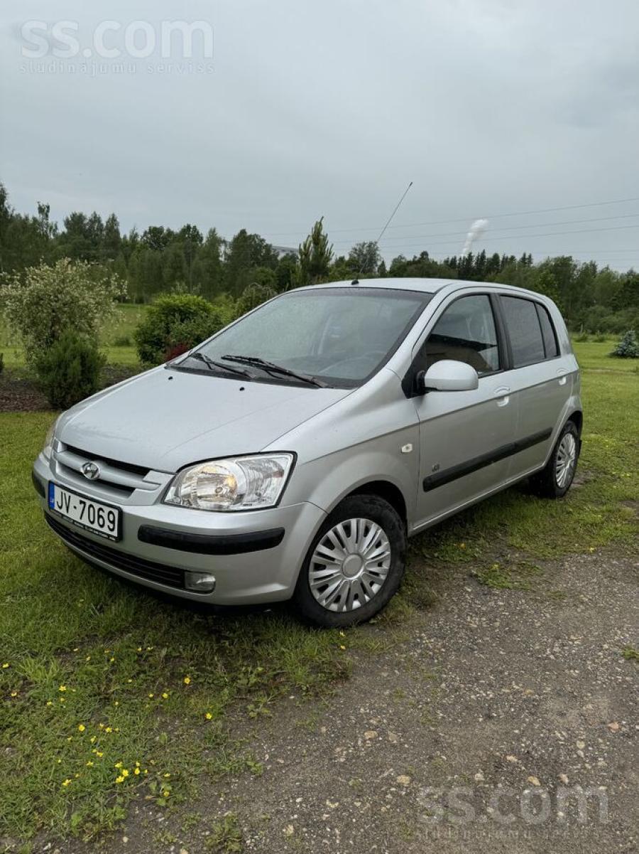 Hyundai Getz 2004 in Rezekne, with an engine capacity of 1.50 L and mileage of 215 thousand km for 1550 €, photo 1 on AUTOMOTO.COM.LV