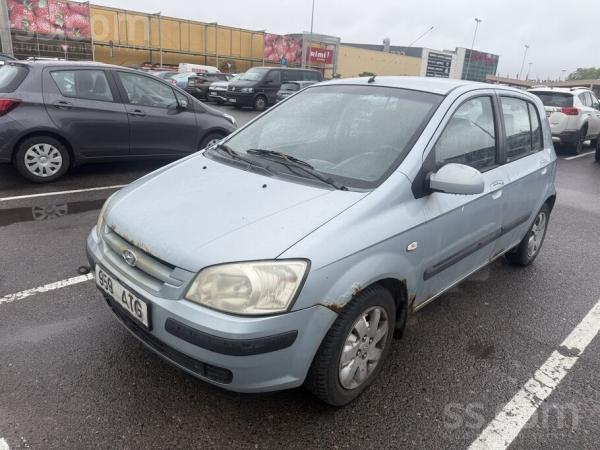 Hyundai Getz 2004 Rīga, ar dzinēja tilpumu 1.40 L un nobraukumu 0 tūkst. km par 390 €, foto 1 vietnē AUTOMOTO.COM.LV