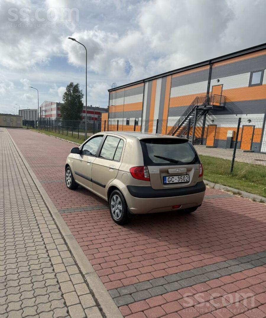 Hyundai Getz 2006 in Ventspils, with an engine capacity of 1.50 L and mileage of 115 thousand km for 1150 €, photo 4 on AUTOMOTO.COM.LV