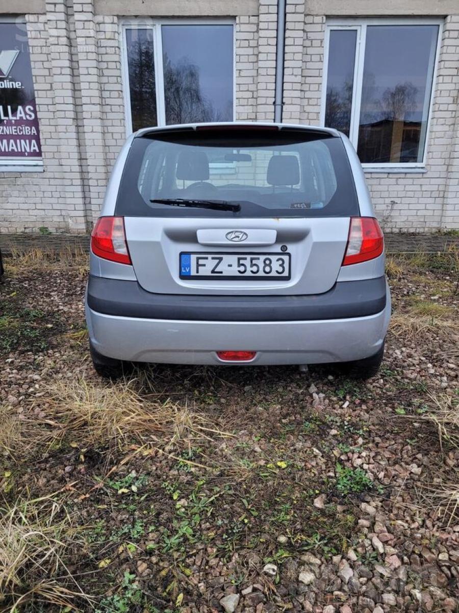 Hyundai Getz 2006 Jelgava, ar dzinēja tilpumu 1.60 L un nobraukumu 250 tūkst. km par 1450 €, foto 5 vietnē AUTOMOTO.COM.LV