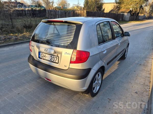 Hyundai Getz 2006 in Riga, with an engine capacity of 1.60 L and mileage of 154 thousand km for 1500 €, photo 4 on AUTOMOTO.COM.LV