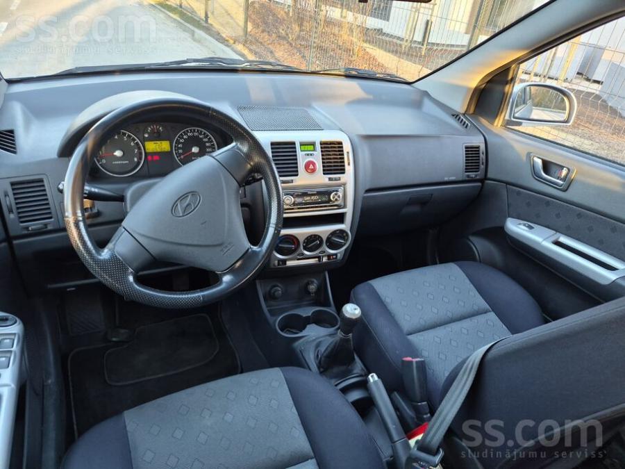 Hyundai Getz 2006 Rīga, ar dzinēja tilpumu 1.60 L un nobraukumu 154 tūkst. km par 1500 €, foto 5 vietnē AUTOMOTO.COM.LV