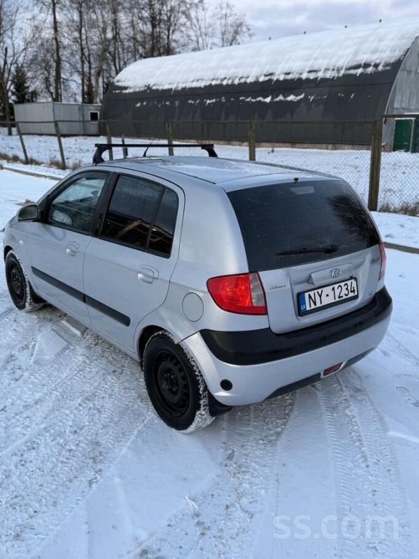 Hyundai Getz 2006 in Riga, with an engine capacity of 1.60 L and mileage of 223 thousand km for 1400 €, photo 3 on AUTOMOTO.COM.LV