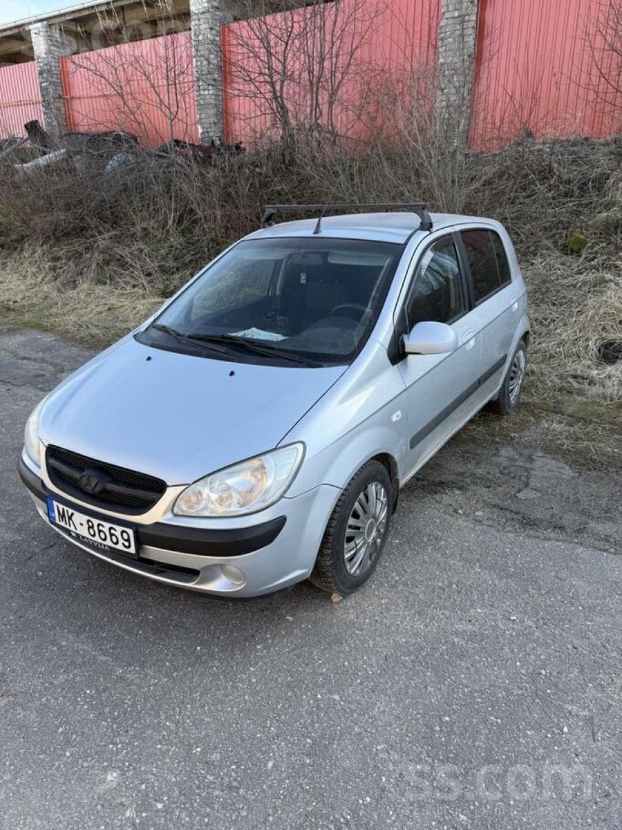 Hyundai Getz 2006 Rīga, ar dzinēja tilpumu 1.60 L un nobraukumu 223 tūkst. km par 1200 €, foto 1 vietnē AUTOMOTO.COM.LV