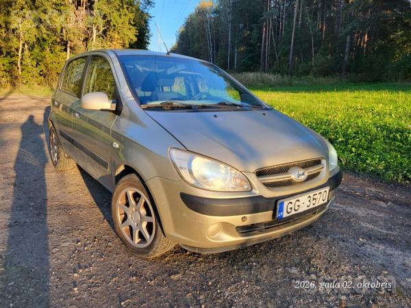 Hyundai Getz 2006 Rīga, ar dzinēja tilpumu 1.50 L un nobraukumu 186 tūkst. km par 450 €, foto 5 vietnē AUTOMOTO.COM.LV
