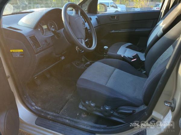 Hyundai Getz 2006 Rīga, ar dzinēja tilpumu 1.50 L un nobraukumu 186 tūkst. km par 450 €, foto 9 vietnē AUTOMOTO.COM.LV
