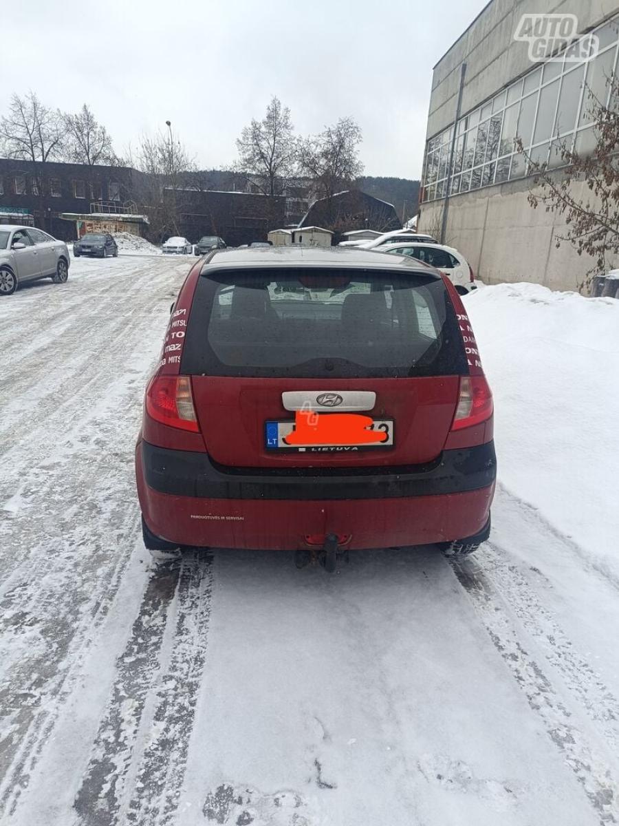 Hyundai Getz 2007 in Vilnius, with an engine capacity of 1.50 L and mileage of 205 thousand km for 680 €, photo 1 on AUTOMOTO.COM.LV