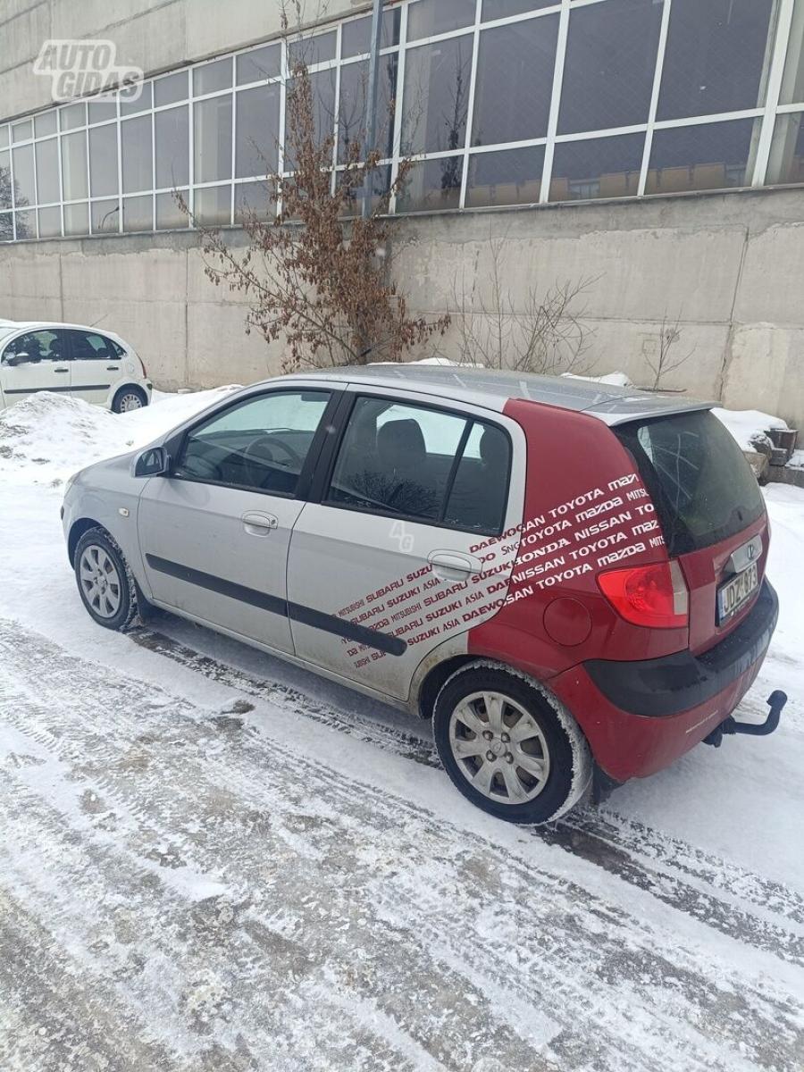 Hyundai Getz 2007 in Vilnius, with an engine capacity of 1.50 L and mileage of 205 thousand km for 680 €, photo 5 on AUTOMOTO.COM.LV