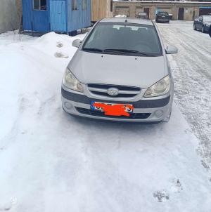 Hyundai Getz 2007 Viļņa, ar dzinēja tilpumu 1.50 L un nobraukumu 205 tūkst. km par 680 €, foto  vietnē AUTOMOTO.COM.LV