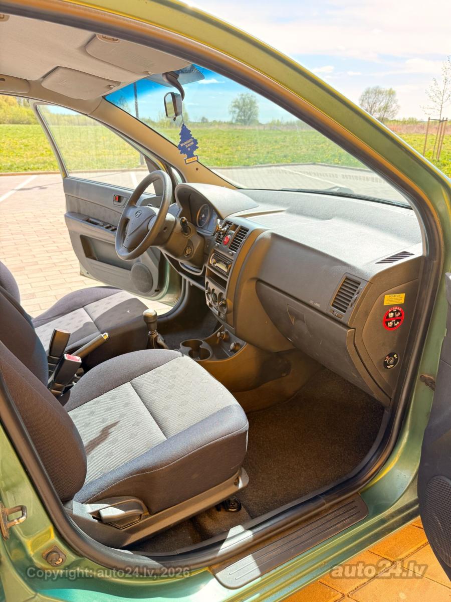 Hyundai Getz 2007 Tartu, ar dzinēja tilpumu 1.40 L un nobraukumu 155 tūkst. km par 1800 €, foto 6 vietnē AUTOMOTO.COM.LV