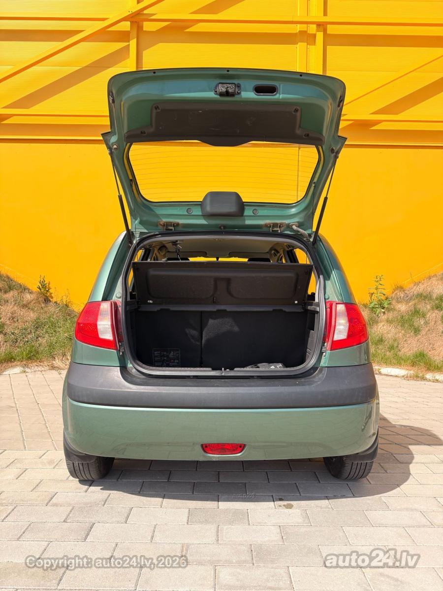 Hyundai Getz 2007 Tartu, ar dzinēja tilpumu 1.40 L un nobraukumu 155 tūkst. km par 1800 €, foto 9 vietnē AUTOMOTO.COM.LV
