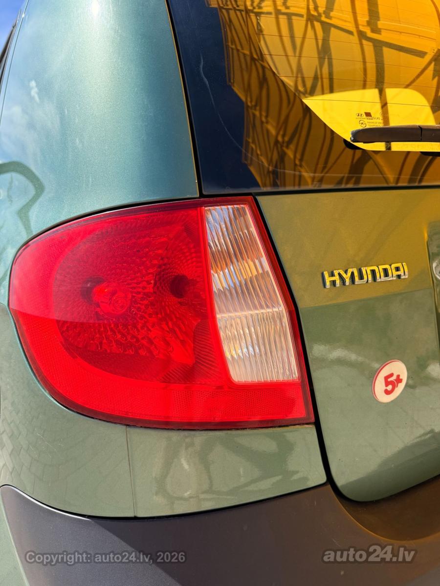 Hyundai Getz 2007 Tartu, ar dzinēja tilpumu 1.40 L un nobraukumu 155 tūkst. km par 1800 €, foto 21 vietnē AUTOMOTO.COM.LV