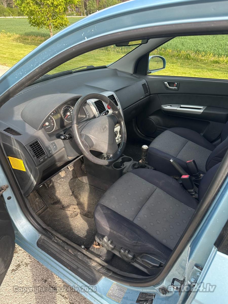 Hyundai Getz 2007 in Tallinn, with an engine capacity of 1.60 L and mileage of 212 thousand km for 1490 €, photo 7 on AUTOMOTO.COM.LV