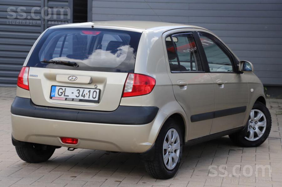 Hyundai Getz 2007 Tukums, ar dzinēja tilpumu 1.40 L un nobraukumu 155 tūkst. km par 950 €, foto 5 vietnē AUTOMOTO.COM.LV